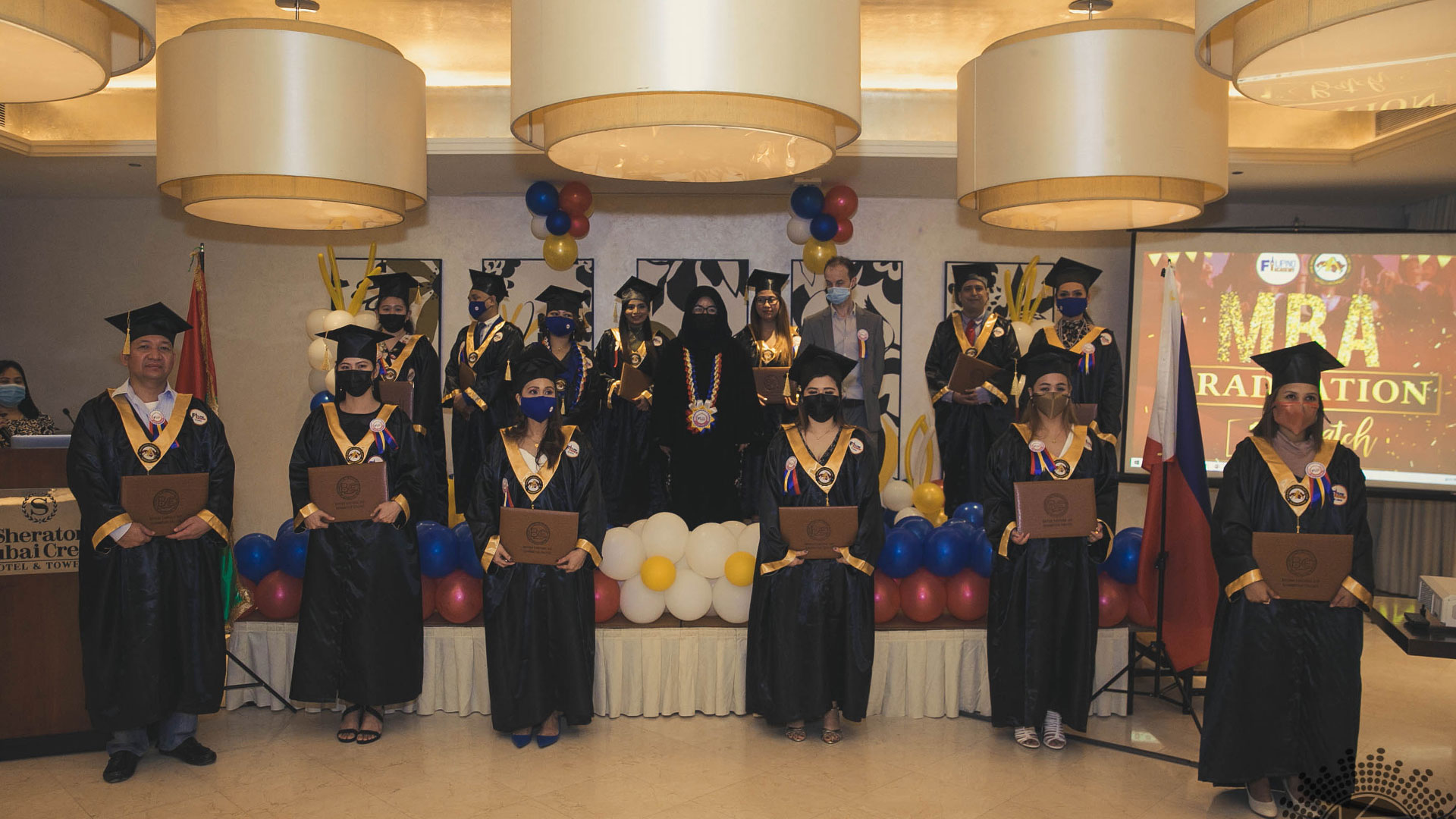 Filipino Academy 1st MBA Graduation Sheraton Creek – Filipino Academy UAE