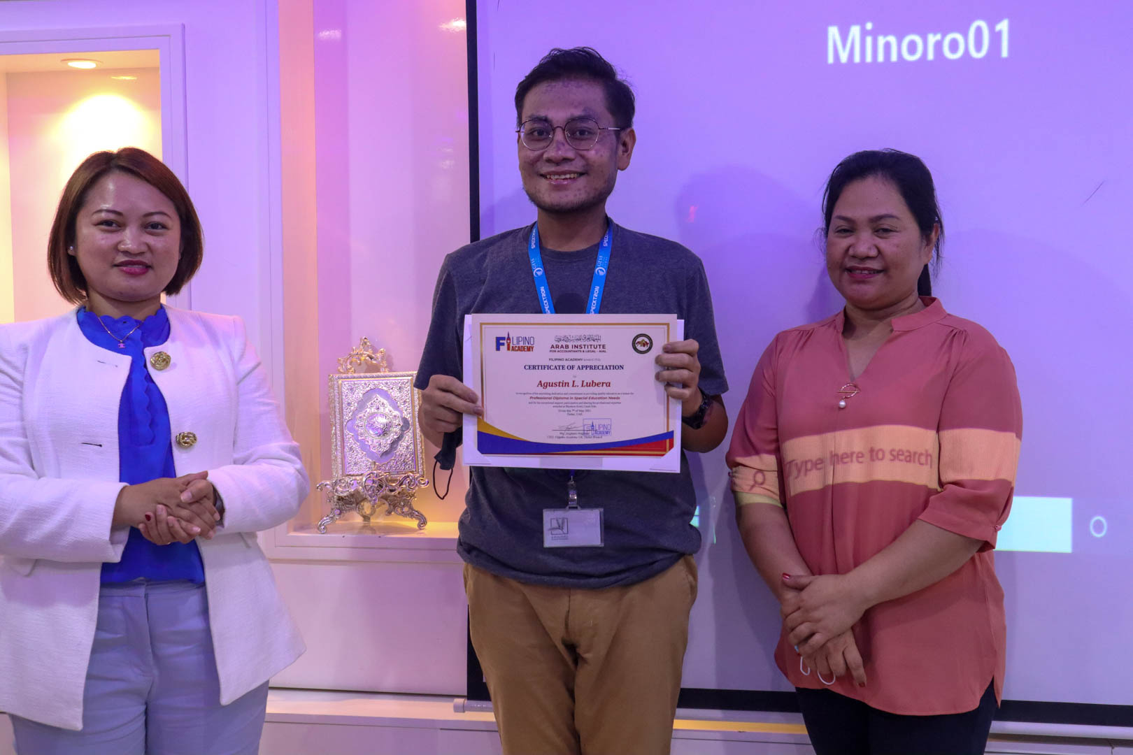 Filipino Academy Faculty Awarding – Filipino Academy UAE